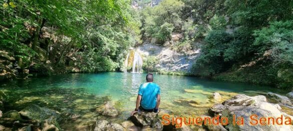 Ruta de Sadernes a Sant Aniol d'Aguja y el Gorg Blau + Mapa