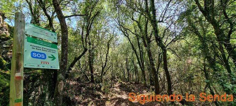 Ruta de Sadernes a Sant Aniol d'Aguja y el Gorg Blau + Mapa